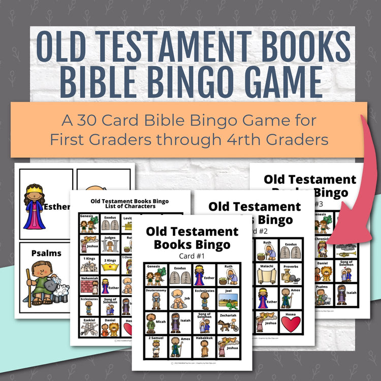 Old Testament Books of the Bible – Kids Bible Teacher