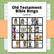 Bible Bingo - Old Testament CHARACTERS Bible Games for Kids – Kids ...