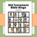 Bible Bingo - Old Testament CHARACTERS Bible Games for Kids – Kids ...