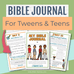 Introduction to the Bible Journal for Tweens and Teens – Kids Bible Teacher