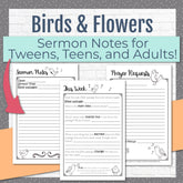 Sermon Notes – Kids Bible Teacher