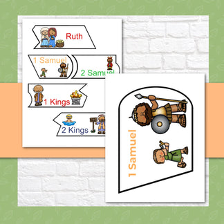 Books of the Bible Old Testament Games Bundle – Kids Bible Teacher