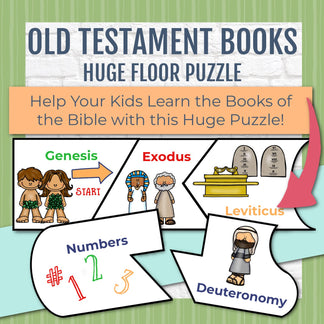 Books of the Bible Old Testament Games Bundle – Kids Bible Teacher