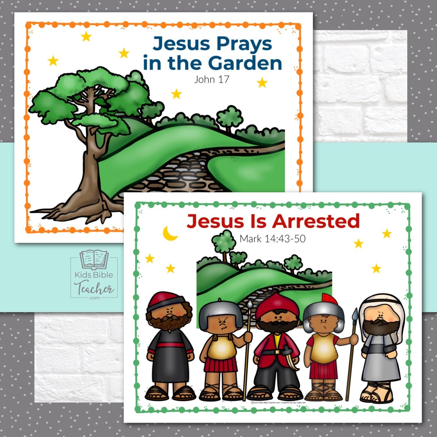 Jesus' Death and Resurrection Teaching Posters and Mini Cards - Easter ...