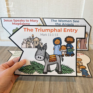 Jesus' Death and Resurrection Easter Story Floor Puzzle for Kids – Kids ...