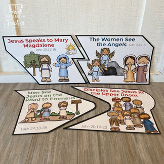 Jesus' Death and Resurrection Easter Story Floor Puzzle for Kids – Kids ...