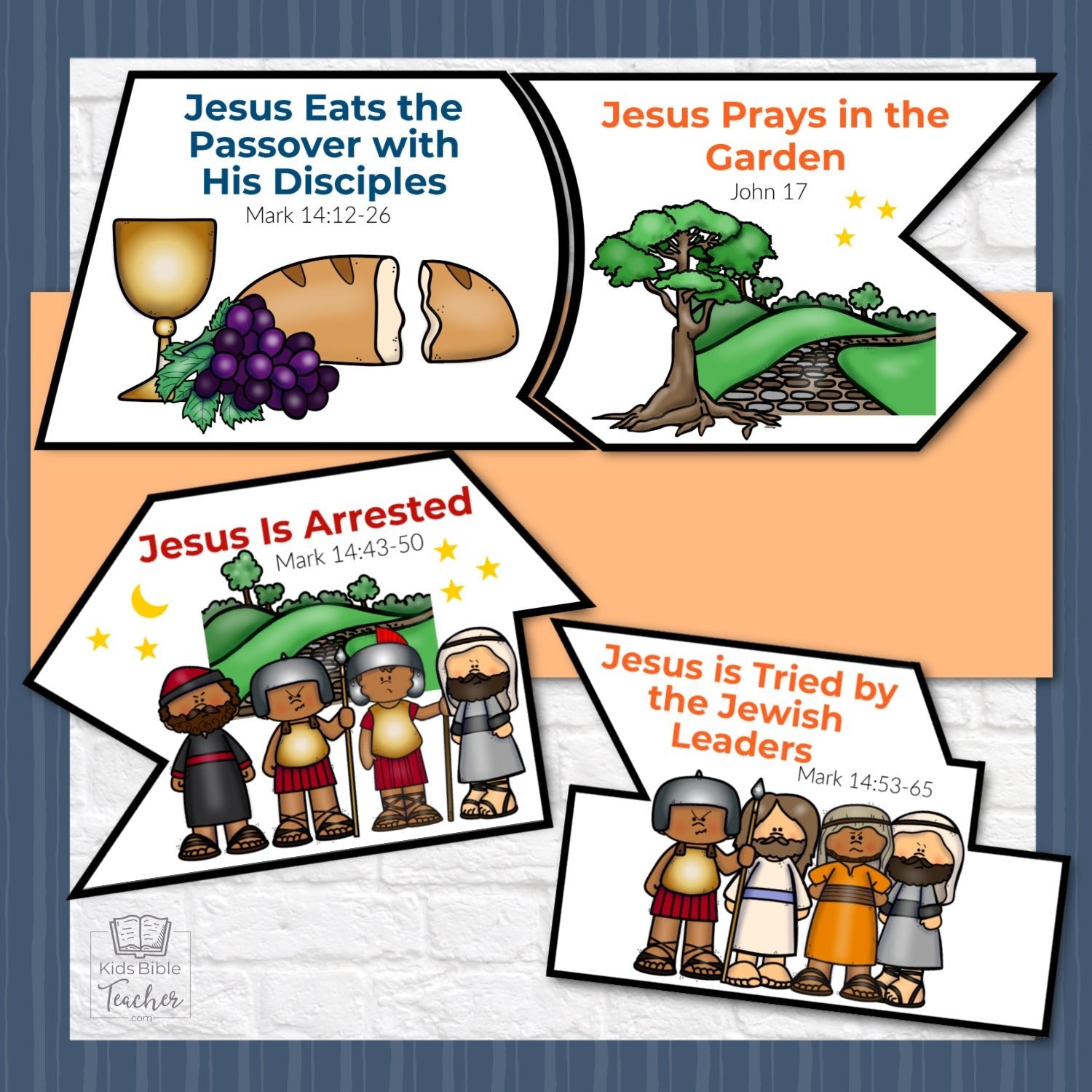 Jesus' Death and Resurrection Easter Story Floor Puzzle for Kids – Kids ...