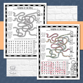 Fathers Day Worksheets Bible Activity Pages for Kids – Kids Bible Teacher