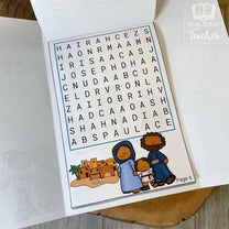 Father's Day Craft Activity Notebook with Bible Verses for Kids – Kids ...