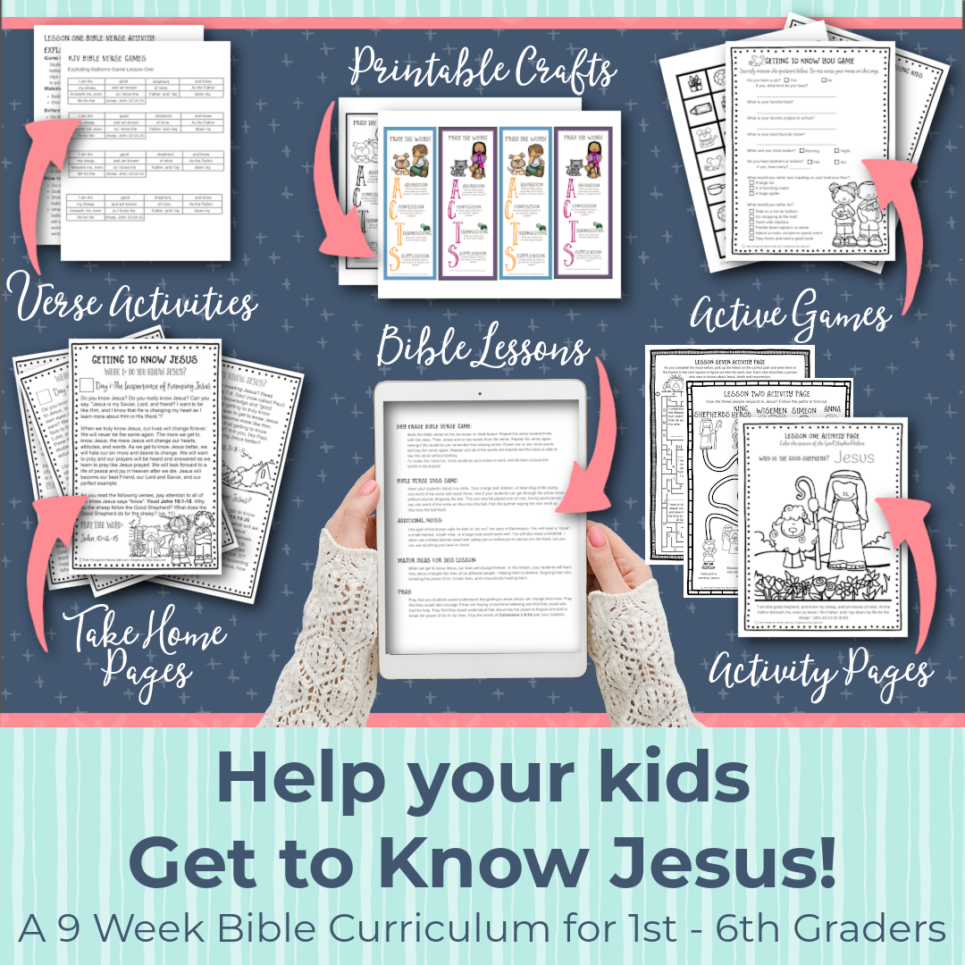 Lessons – Kids Bible Teacher