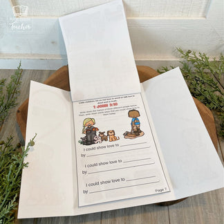 God's Love Activity Notebook | Valentine's Bible Craft for Kids – Kids ...