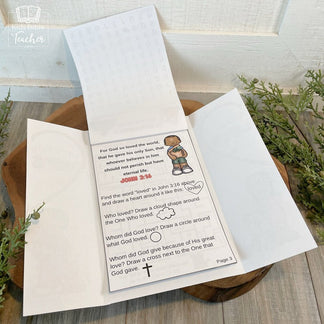 God's Love Activity Notebook | Valentine's Bible Craft for Kids – Kids ...