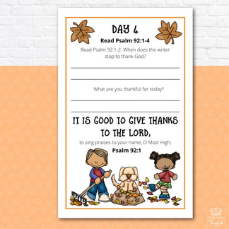 Thanksgiving Journal Pages with Thanksgiving Bible Verses UNDATED ...