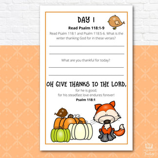 Thanksgiving Journal Pages with Thanksgiving Bible Verses UNDATED ...