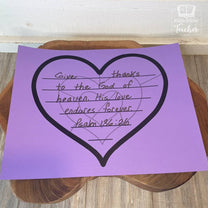 Heart Puzzles for Memory Verses – Kids Bible Teacher