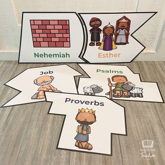 Books of the Bible Old Testament Games Bundle – Kids Bible Teacher