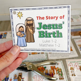 Jesus' Birth Posters and Mini Cards for Christmas – Kids Bible Teacher