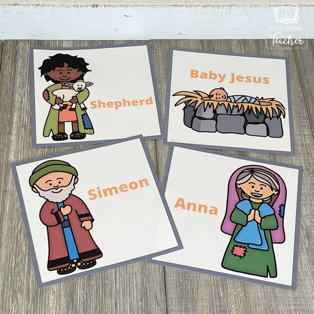Jesus' Birth Christmas Match Game - Nativity Bible Memory Game for Kid ...