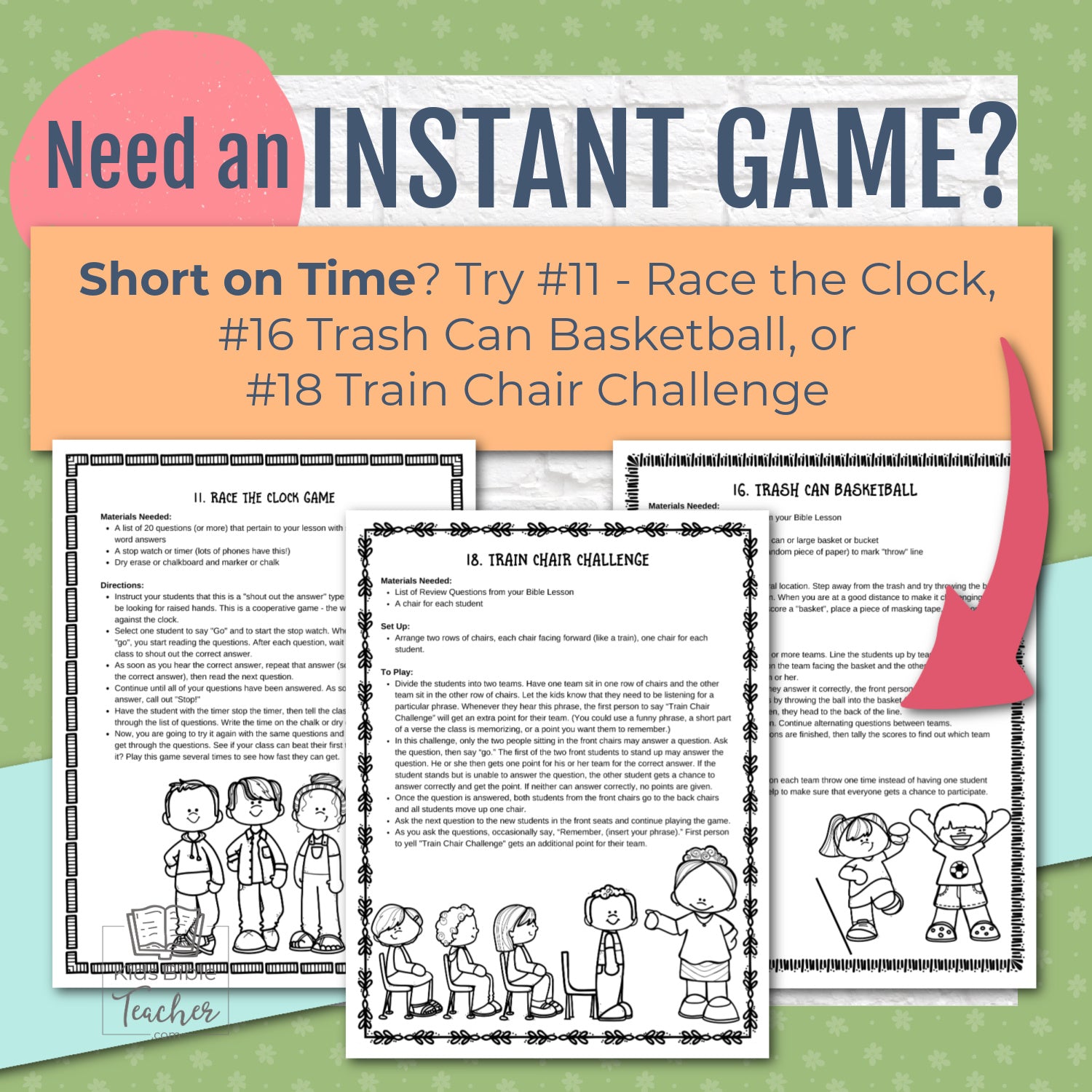 19 AMAZING Bible Lesson Review Games for 3rd and 4rth Grades – Kids ...