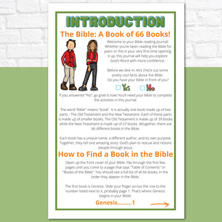 Introduction to the Bible Journal for Tweens and Teens – Kids Bible Teacher