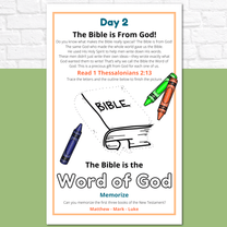 Introduction to the Bible Journal for Preschoolers and Early Readers ...