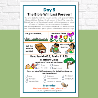 Introduction to the Bible Journal for Preschoolers and Early Readers ...
