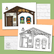 Jesus' Birth Paper Nativity Scene Craft for Christmas | Advent Christm ...
