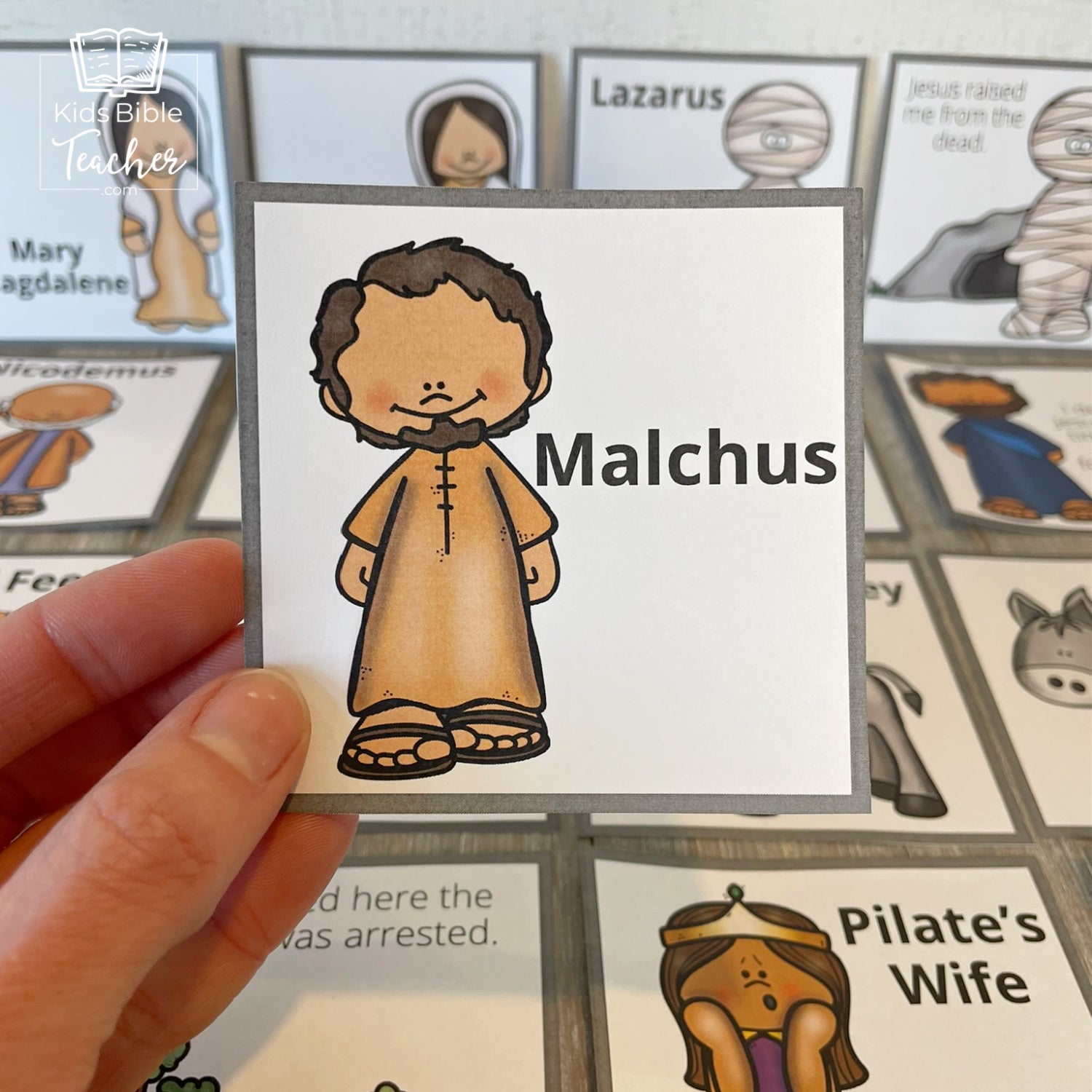 Jesus' Death & Resurrection Bible Match Game - Easter Bible Memory Gam ...