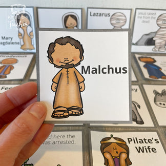 Jesus' Death & Resurrection Bible Match Game - Easter Bible Memory Gam ...