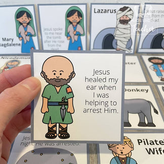 Jesus' Death & Resurrection Bible Match Game - Easter Bible Memory Gam ...