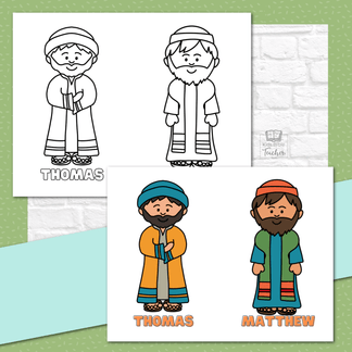 Jesus' Disciples and Friends Quick Fact Cards – Kids Bible Teacher