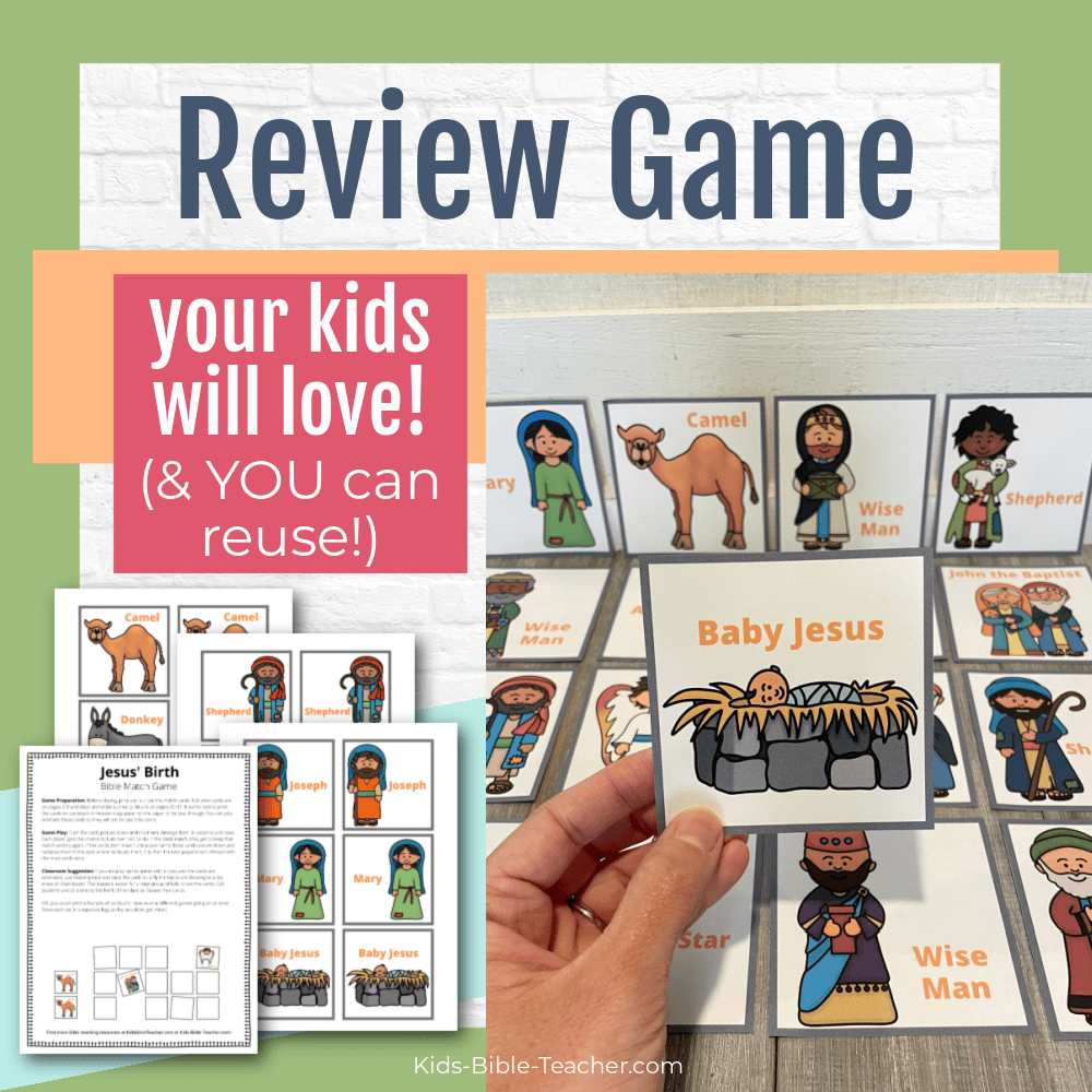 Jesus' Birth Complete Bible Lesson – Kids Bible Teacher