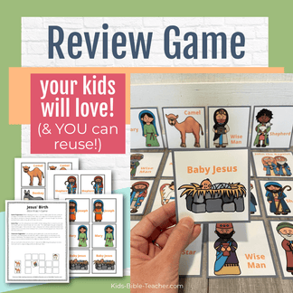 Jesus' Birth Complete Bible Lesson – Kids Bible Teacher