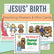 Jesus' Birth Posters and Mini Cards for Christmas – Kids Bible Teacher