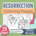 Jesus' Death and Resurrection Easter Craft and Activity Bundle – Kids ...