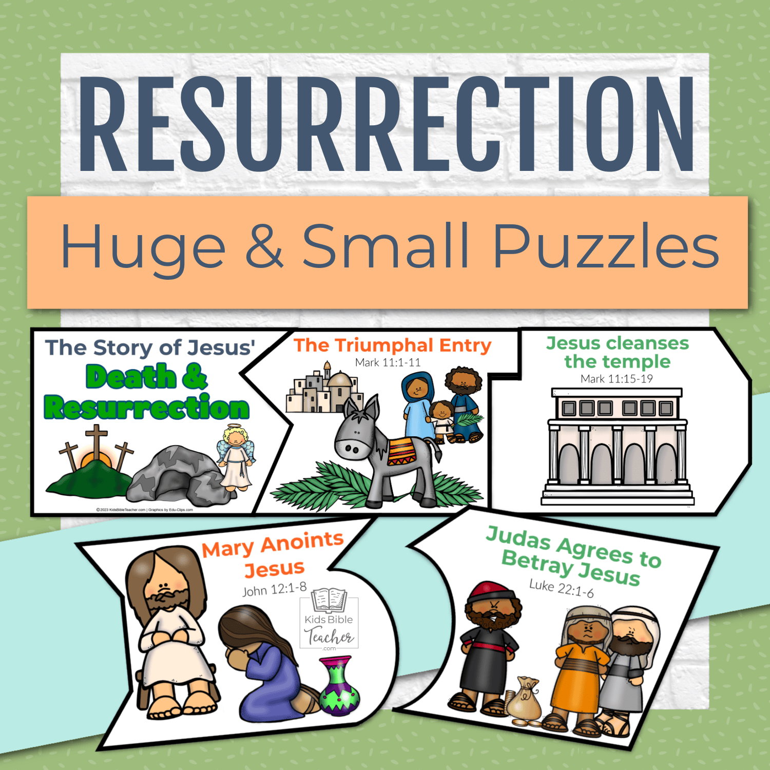 Jesus' Death and Resurrection Complete Bible Lesson for Kids – Kids ...