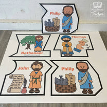 Jesus' 12 Disciples Puzzle – Kids Bible Teacher