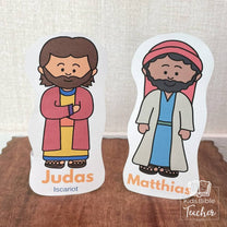 Jesus' Disciples Stick Puppets | Jesus' Disciples Stand Up Paper Dolls ...