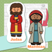 Jesus' Disciples Stick Puppets | Jesus' Disciples Stand Up Paper Dolls ...