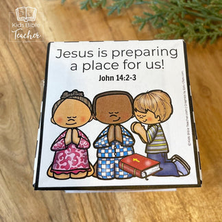 Jesus' Resurrection Bible Story Cube Bible Craft for Easter – Kids ...