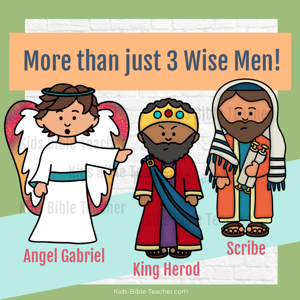Wise Men Clip Art Set – Kids Bible Teacher
