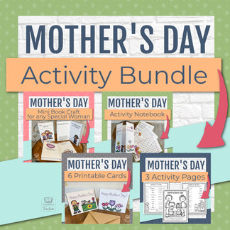 Mother's Day Bundle Including Mother's Day Cards, Activity Notebook, G ...