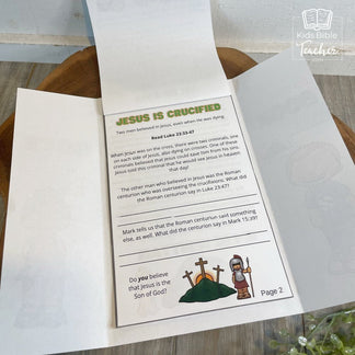 Easter Activity Notebook | Jesus' Resurrection Activity Notebook for K ...