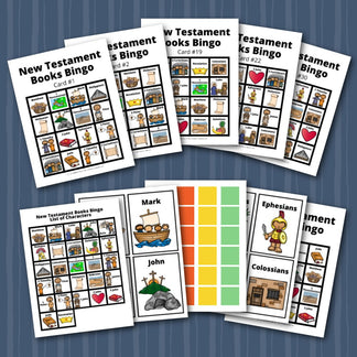 Bible Bingo - New Testament Bible Games for Youth – Kids Bible Teacher