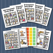 Bible Bingo - Old Testament BOOKS Bible Games for Kids – Kids Bible Teacher