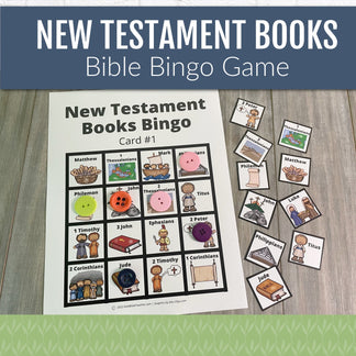 Bible Bingo - New Testament Bible Games for Youth – Kids Bible Teacher