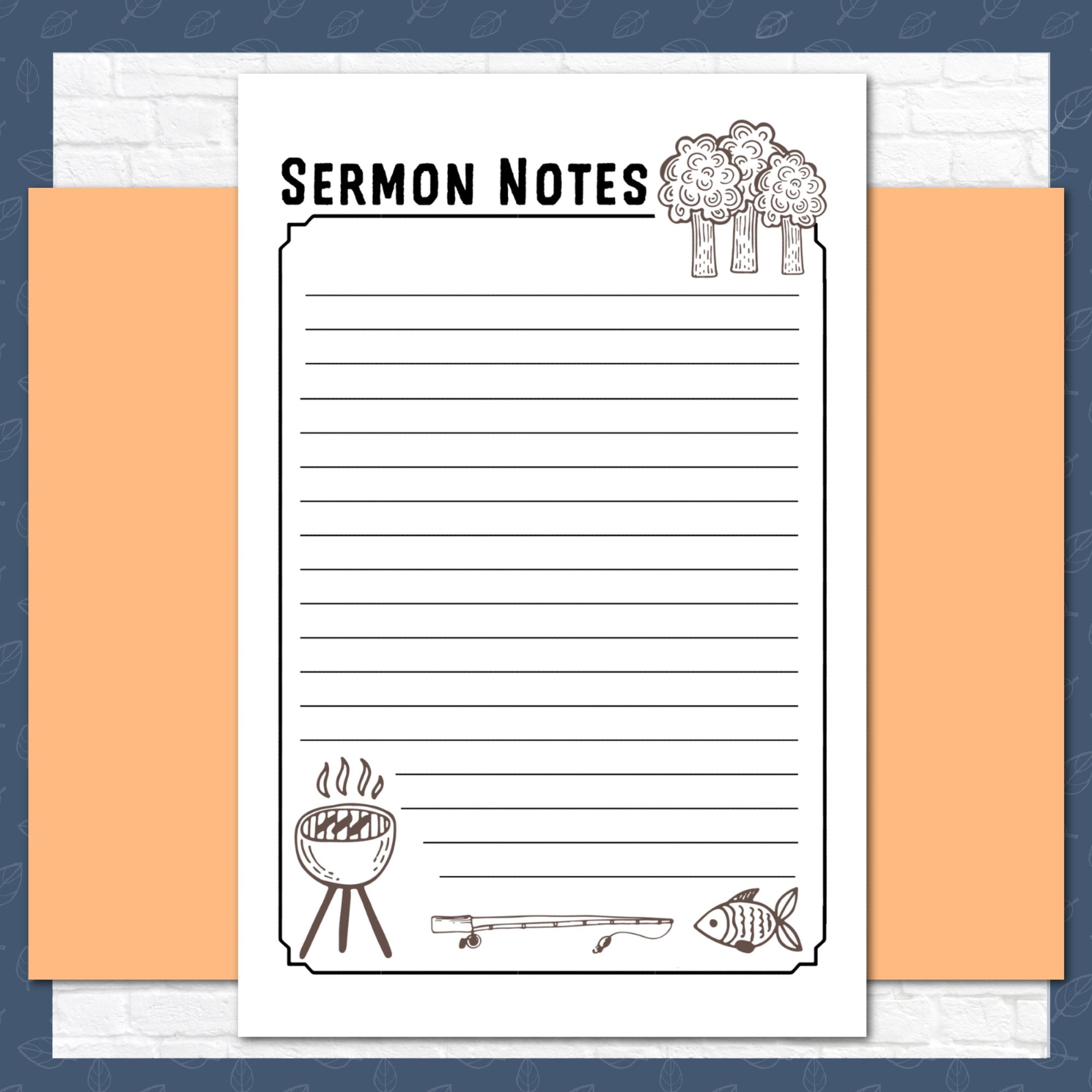 Outdoor Adventures Sermon Notes for Tweens, Teens, and Adults, Instant ...