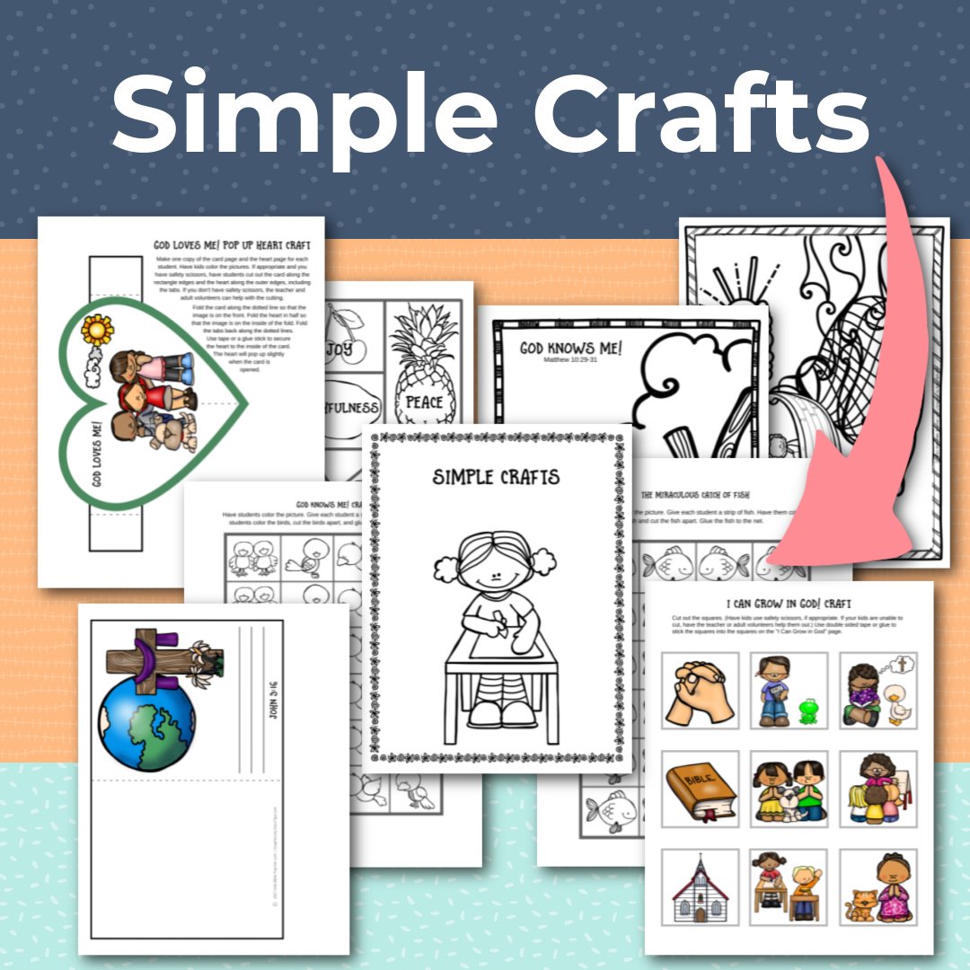 The Ultimate Bible Teacher's Printable Resource Bundle for Preschool a ...