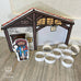 Jesus' Birth Paper Nativity Scene Craft for Christmas | Advent Christm ...