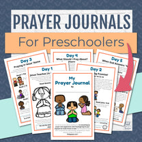 Prayer Journal Pages for Preschoolers and Early Readers – Kids Bible ...